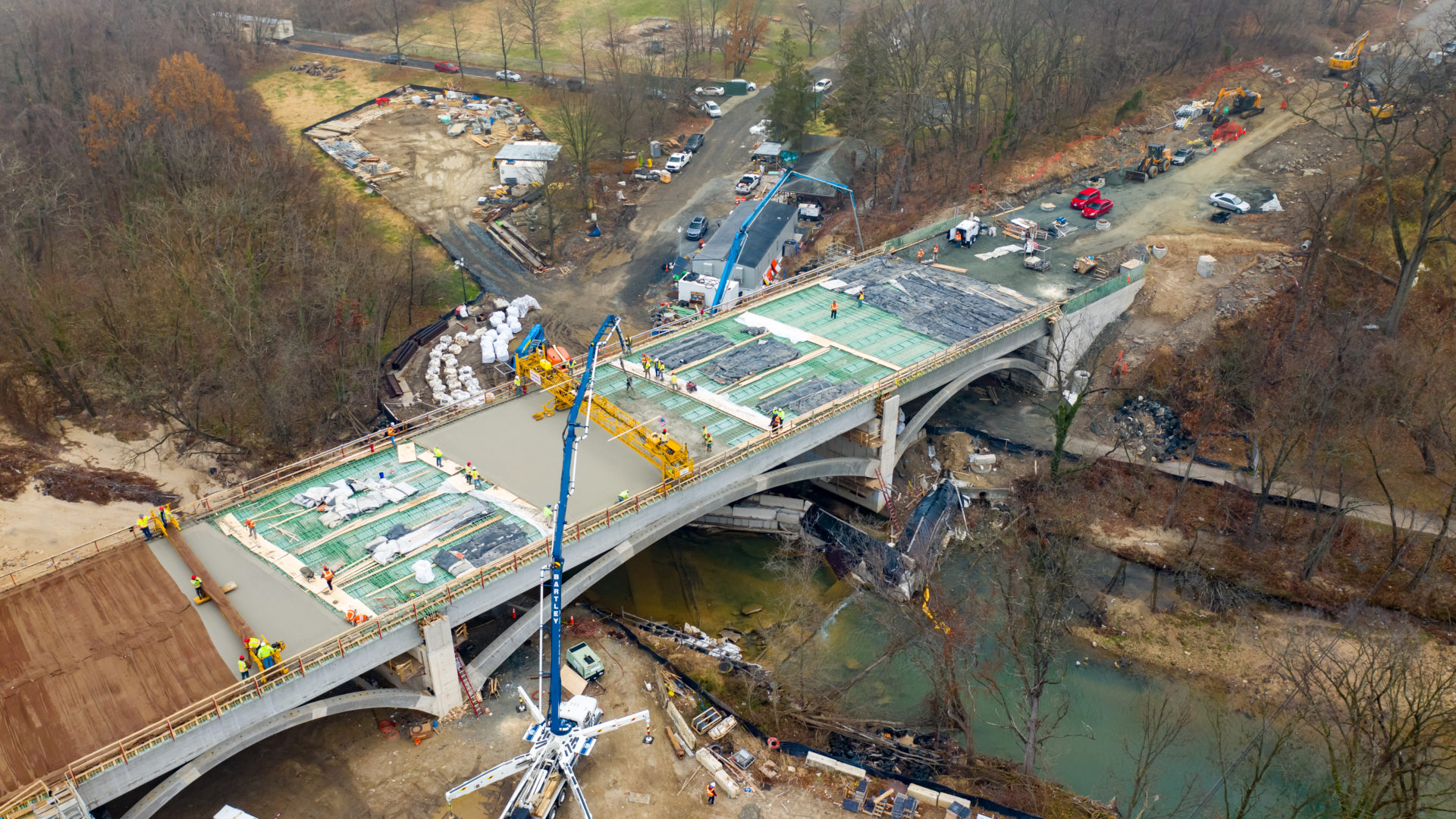 Harford Road Bridge over Herring Run - Brawner Builders, Inc.